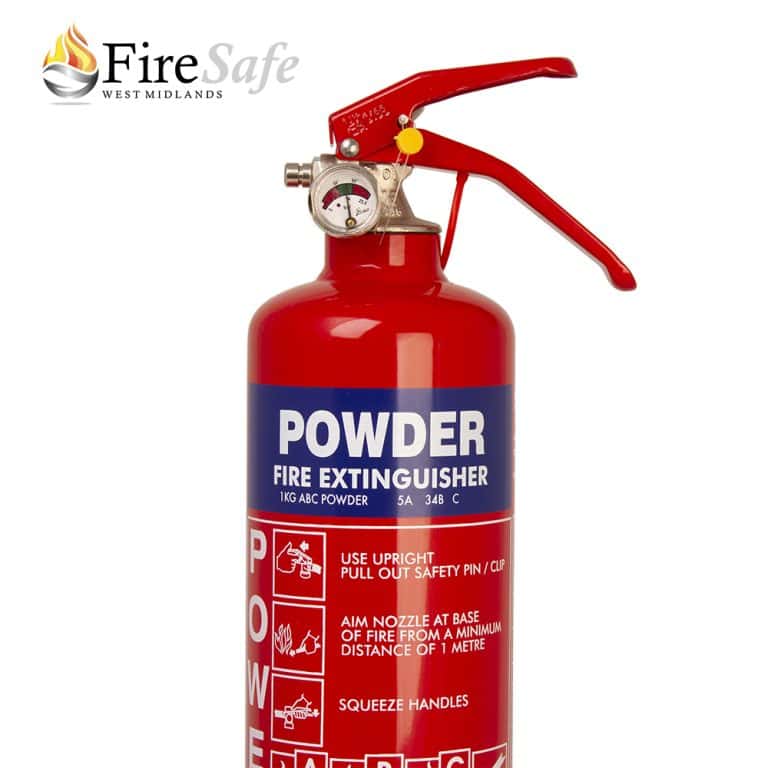 1kg ABC Dry Powder Fire Extinguisher - FireSafe West Midlands | UK