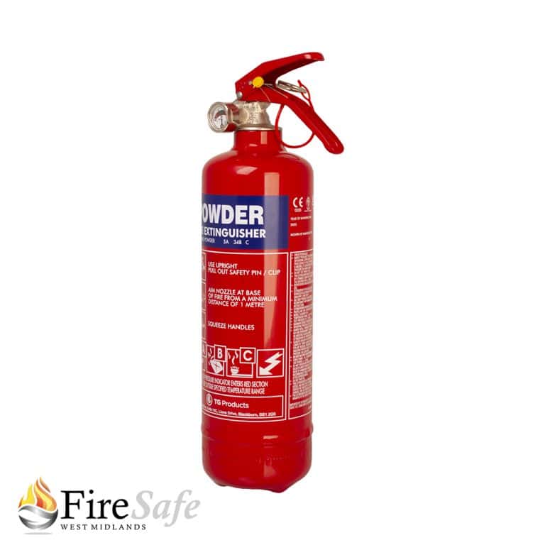 1kg ABC Dry Powder Fire Extinguisher - FireSafe West Midlands | UK